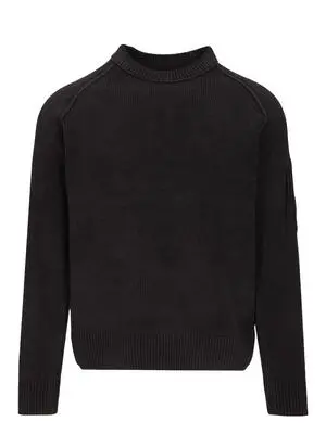 C.P. COMPANY Long-sleeved Knitwear - Black