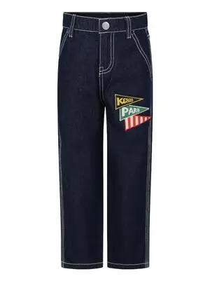 Kenzo Logo Jeans - Black