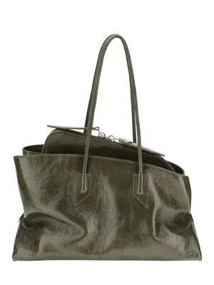 Attico The Attico La Passeggiata Medium Shoulder Bag Green