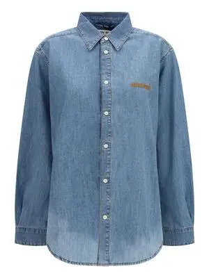Miu Miu Chambray Shirt - Blue