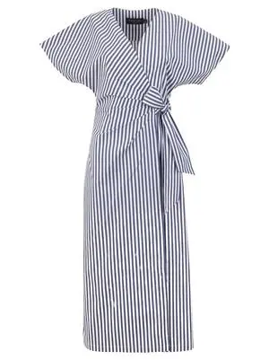 EXQUISE Collins Midi Dress Khaki - Yellow