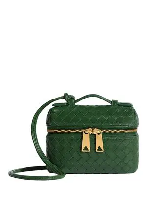 BOTTEGA VENETA Candy Lambskin Intrecciato Bang Bang Pouch
