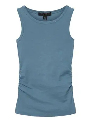 ALLSAINTS Ruched Katarina Tank Top - Blue