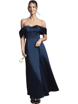 Coast Bandeau Maxi Dress - Navy