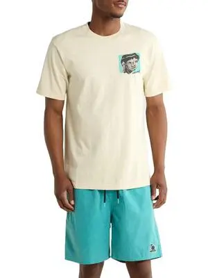 GOTCHA Laguna Cotton Graphic T-shirt - Ecru