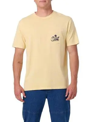O'Neill Twisted Sun Vintage Graphic Pocket T-shirt - Pineapple Slice