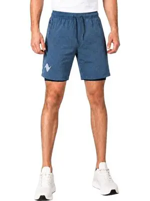 ZILPU Quick-dry Performance Training Shorts - Navy