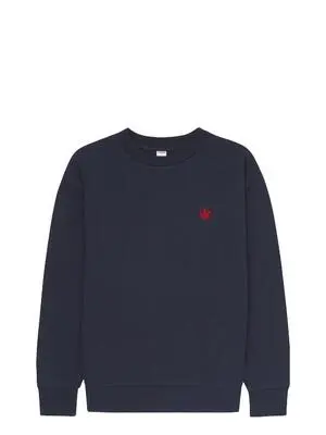 Boast Boast Fleece Crewneck Sweatshirt Navy