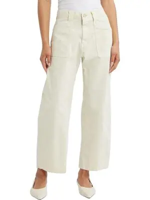 Moussy Vintage Pomono Gusset Cargo Pants - Ivory