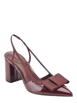 Bandolino Sanessa Slingback Block Heel Pump - Garnet