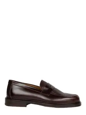 BOBBIES Gaetano Loafers - Irish Coffee