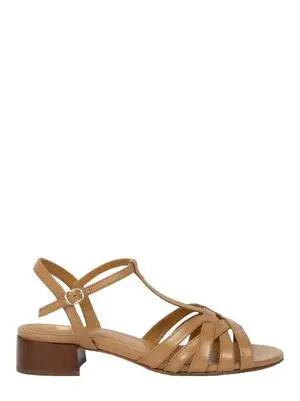 BOBBIES Capri Heeled Sandals Hazelnut