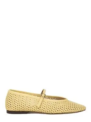BOBBIES Bobbies Maya Ballet Flats With Instep Strap Lemonade