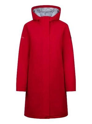 TRESPASS Claudel Waterproof Jacket With Fleece Lining - Red