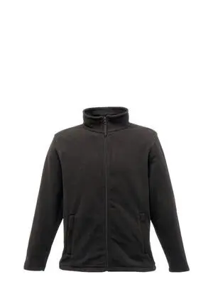 REGATTA Plain Micro Fleece Full Zip Jacket Black