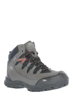 TRESPASS Finley Waterproof Mid-cut Walking Boots - Coffee