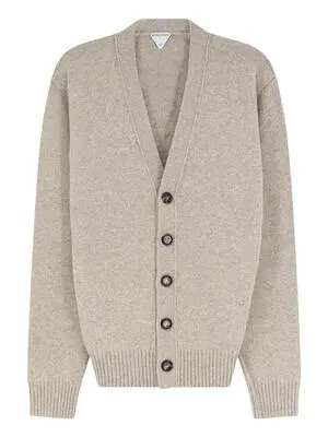 Bottega Veneta BOTTEGA VENETA Cashmere Blend V-Neck Cardigan Multicolor