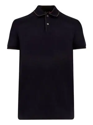 Loro Piana Brentwood Cotton Pique Polo Shirt - Multicolor