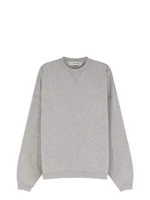 GOLDEN GOOSE Crew Neck Sweatshirt With Back Logo - Multicolor