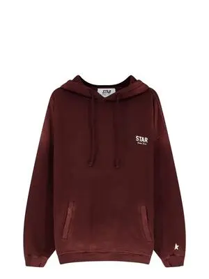 GOLDEN GOOSE Oversized Cotton Hoodie - Multicolor