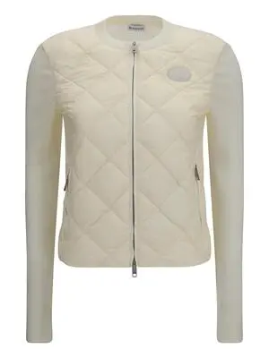 Burberry Quilted Knit Cardigan - Multicolor