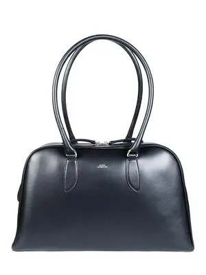 A.p.c. A.P.C. Leather Shoulder Bag Nero