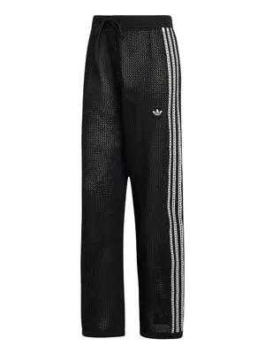 Adidas Originals Knitted Crochet Track Pants - Black