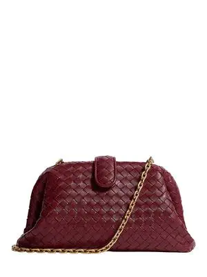 Bottega Veneta Lauren 1980 Intrecciato Leather Handbag - Multicolor