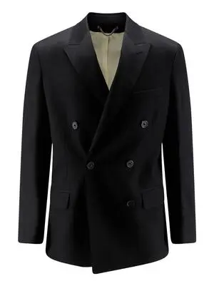 GOLDEN GOOSE Dave Virgin Wool Blazer - Black