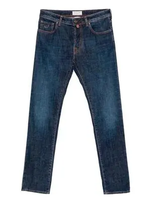 Jacob Cohen Bard Slim Fit 5-pocket Pants - Multicolor