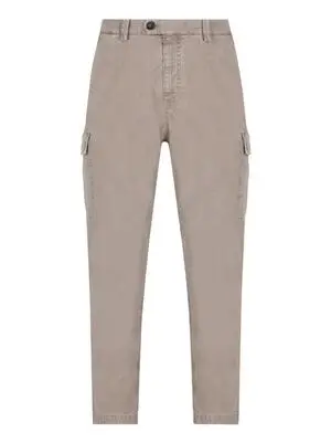 Brunello Cucinelli Cotton Cargo Pants - Multicolor