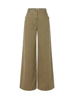 Max Mara Alamaro Cotton Pants - Multicolor