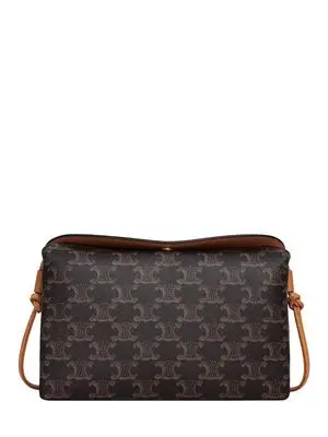 Celine Triomphe Canvas Trio Crossbody Bag - Multicolor