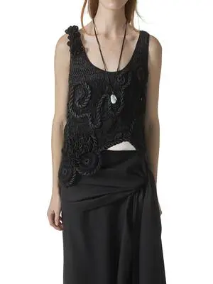 HEIRLOME India Top - Black