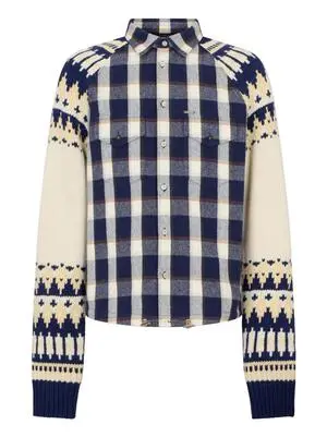 Dsquared2 Classic Check Drawstring Shirt - Multicolor