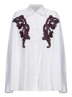DRIES VAN NOTEN Dries Van Noten Embroidered Long-Sleeved Shirt