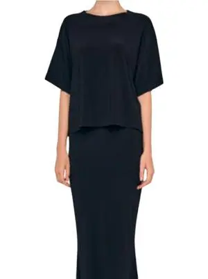 Norma Kamali Short-sleeve T-shirt - Black