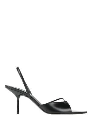 Victoria Beckham Sandals Size Kidskin - Black