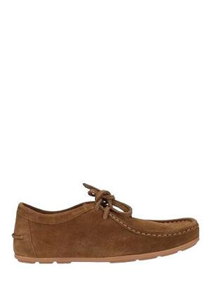 Bally Loafers Suede, Round Toe - Sand