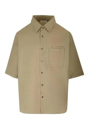 LEMAIRE Lemaire Button-Up Curved Hem Shirt