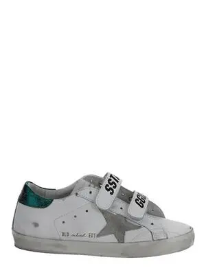 GOLDEN GOOSE Old School Low-top Sneakers - Gray