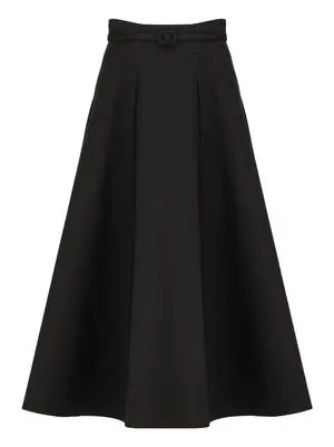 DIOR Dior Midi Skirt With Pleated Details