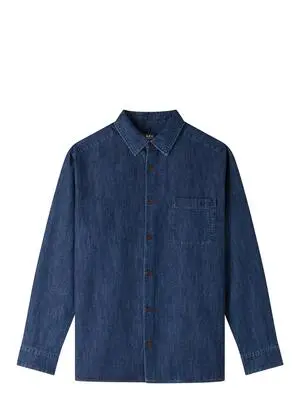 A.P.C. A.P.C. Regular Fit Buttoned Shirt