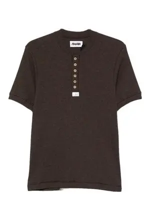 MAGLIANO Crew Neck T-shirt - Brown