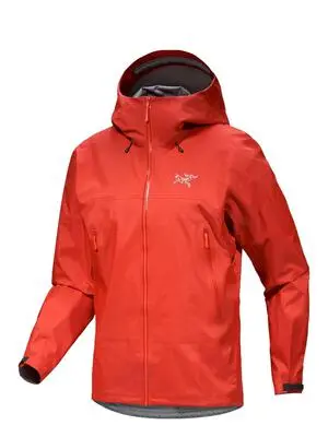 Arc'teryx Beta Sl Jacket Lightweight Waterproof Shell - Red