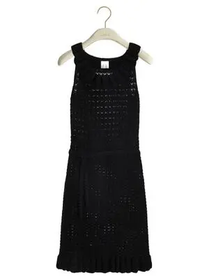 DIOR Dior Rivieira Short Belted Knit Dress