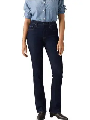LEVI'S 725 High Rise Bootcut Jeans - Black