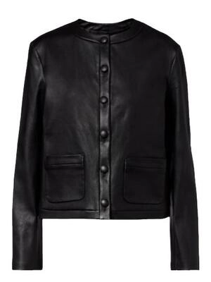 Stouls Gabrielle Leather Jacket - Black