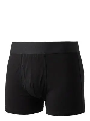 GUCCI Gucci Elastic Waist Boxer Briefs With Embroidered Logo