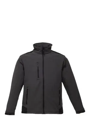 REGATTA Regatta Sandstorm Softshell Jacket With Reflective Trim Seal Gray